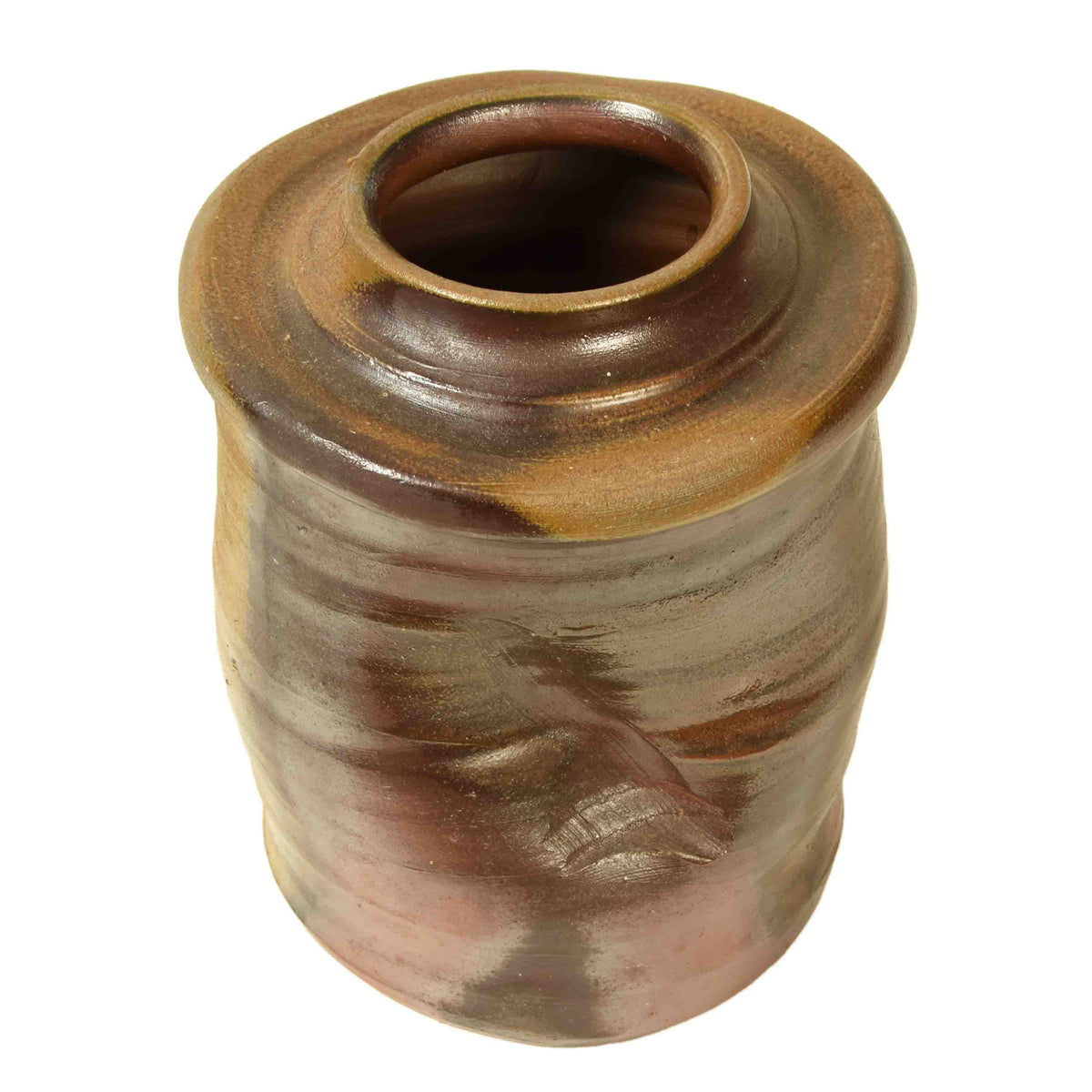 Japanese Bizen vase by Ohira Takaaki - C22NN306 – Kazari